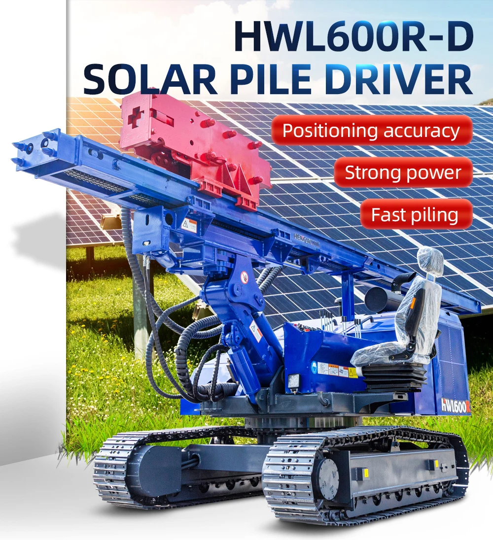 High Efficiency Solar Pile Driver - Cost-Effective & Durable