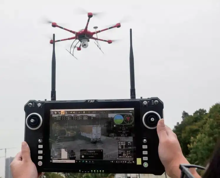 T30 Handheld Ground Station UAV Unmanned Ship WIN10 Station Map Data ...