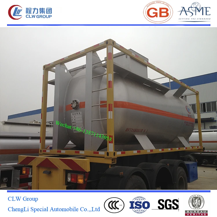20 Ft Iso Container Oil Tank,Container Fuel Tank,Container Oil Tanker ...