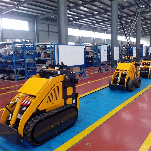 Nuoman Walk Behind Wheel Mini Skid Steer Loader Small Loader - Buy Mini ...