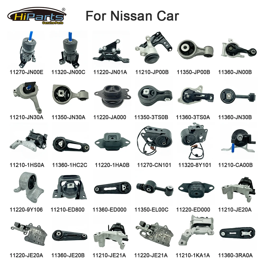 Hiparts Engine Mount for Nissan PATROL 11350-4BA0A Engine Support ...