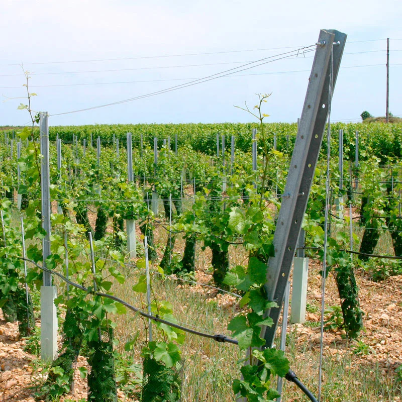Durable Galvanized Steel Vineyard End Posts 2.0mm Thick 2.7m Height ...