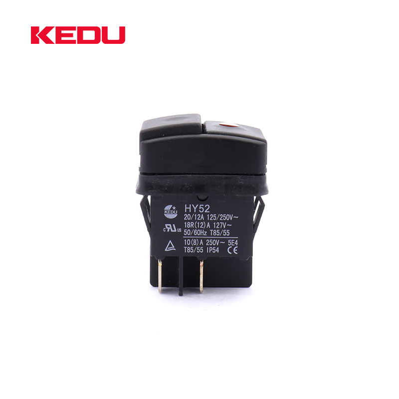 KEDU Factory Directly UL TUV CERTIFICATE 250V IP54 Waterproof Push ...