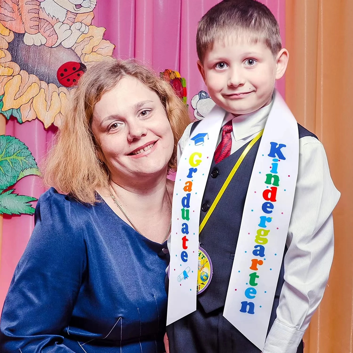 60 Inches Kids Graduation Stoles Sublimation Blank Stoles for Preschool ...