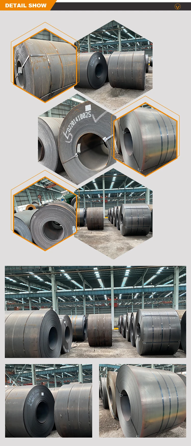 Astm A36 G60 Continuous Hot Rolled 6mm F30 H&r Carbon Steel Coil Dx51 ...