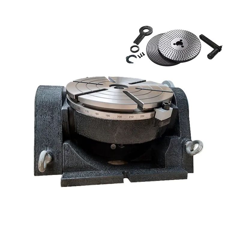 TSK320 Tilting Rotary Table with Indexing Plate for Cnc Milling ...