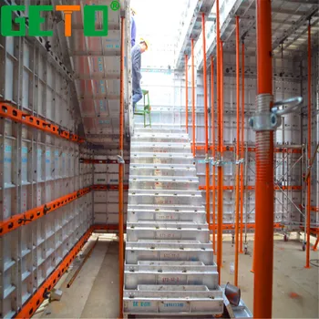 Jack Formwork System Good Stability Steel For Slab Support Adjustable ...