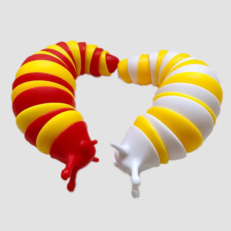 Removable Articulated Fidget Slug Fidget Toys Set Slug Sensory Toy ...
