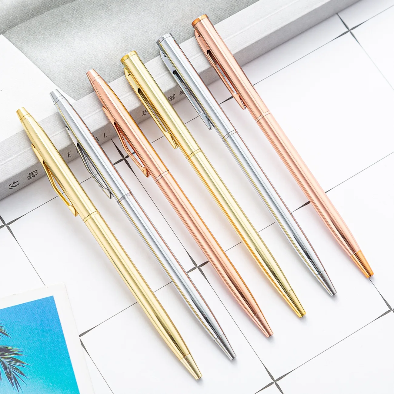 Competitively Priced Custom Metal Ballpoint Pens with Lasered Logo ...
