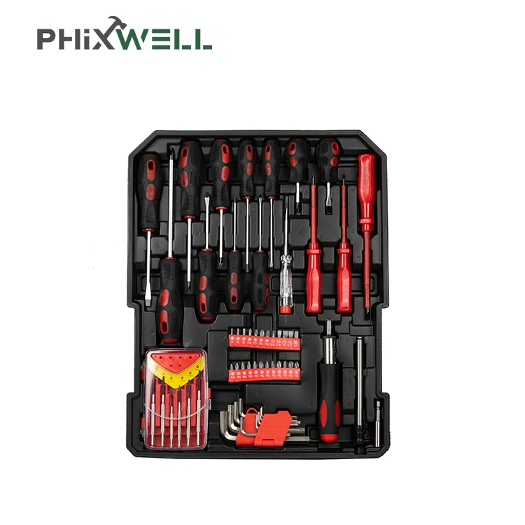 XWTLX-002 hot selling portable 182 pieces Aluminum luggage case tool ...