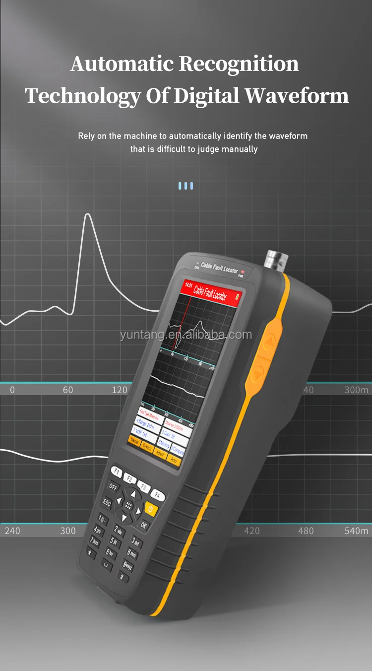 Handheld Cable Fault Tester - Intelligent Distance Meter