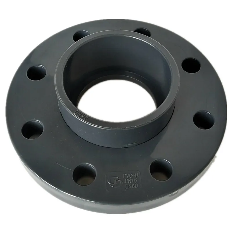 DIN Standard UPVC Vanstone Pipe Flange Fitting High Quality Plastic PVC ...
