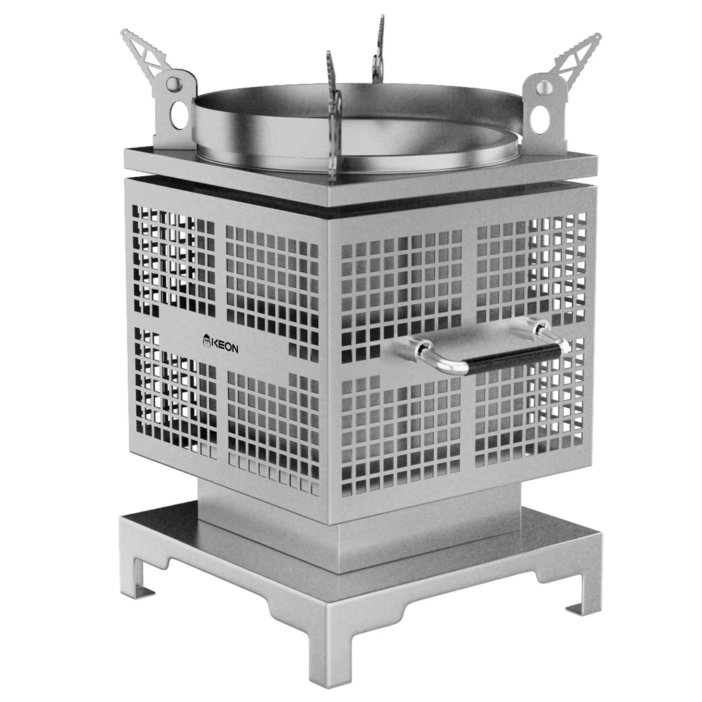 KEON Factory Custom Wholesale Stainless Steel 201 Outdoor Smokeless BBQ ...