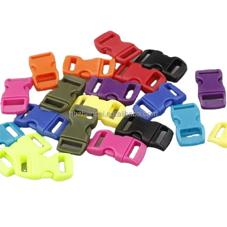 10mm Small Black Plastic Clip Buckle Recycled Strap Belt with Printed ...