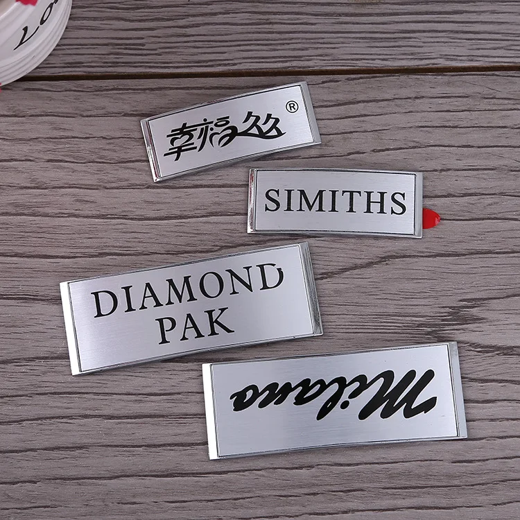 Accept Custom Metal Etching Engraving Metal Plate Metal Logo Logo ...