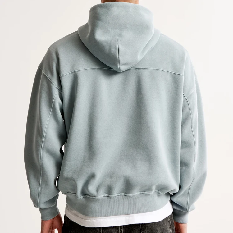 OEM Mens Oversized Blank Hoodies with Custom Logo Embroidery