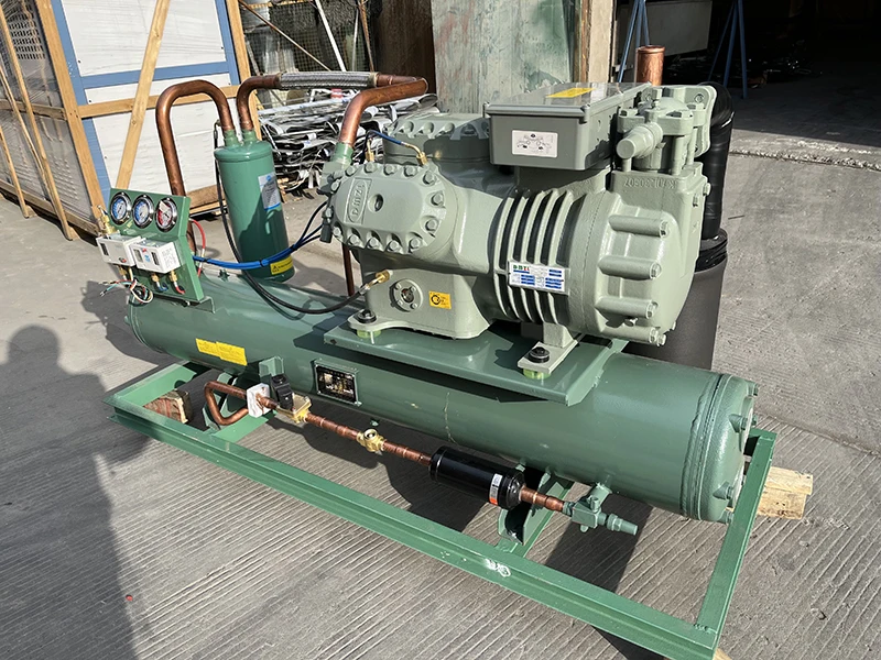 Lesnow Factory Price Water Cooled Chiller Condensing Unit Refrigeration ...