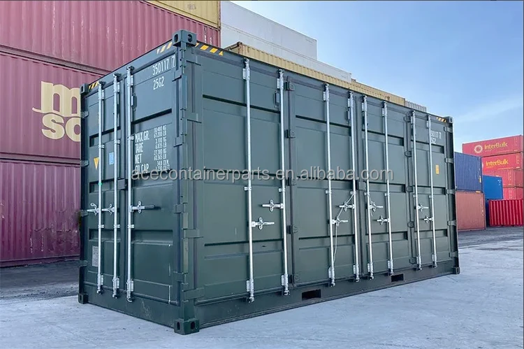 CSC Certified 20 Feet High Cube Side Opening New 20 FT HC Open Side ...