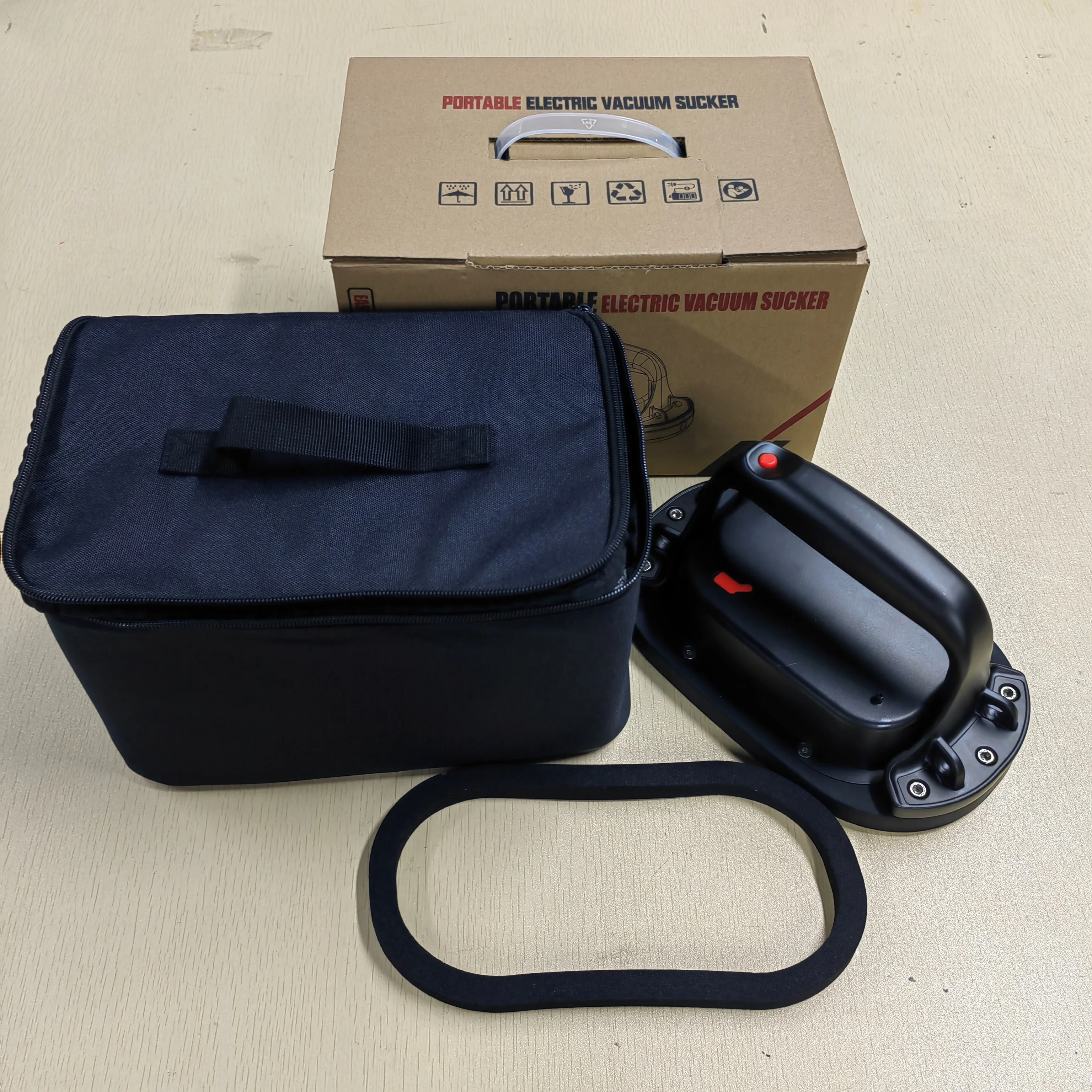 Easytech Heavy Duty Glass Lifter Vacuum Suction Cup Plastic Handle for ...