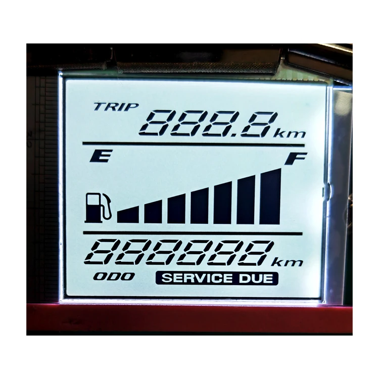 Custom Segment Glass Panel Electric Scooter Display Screen