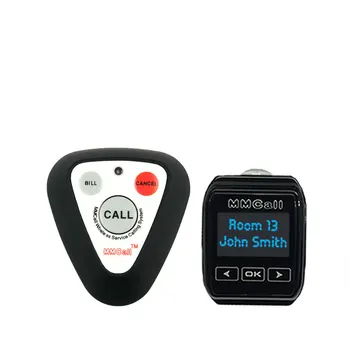 Mmcall Wireless Restaurant Buzzer Table Call Button Waiter Call System ...