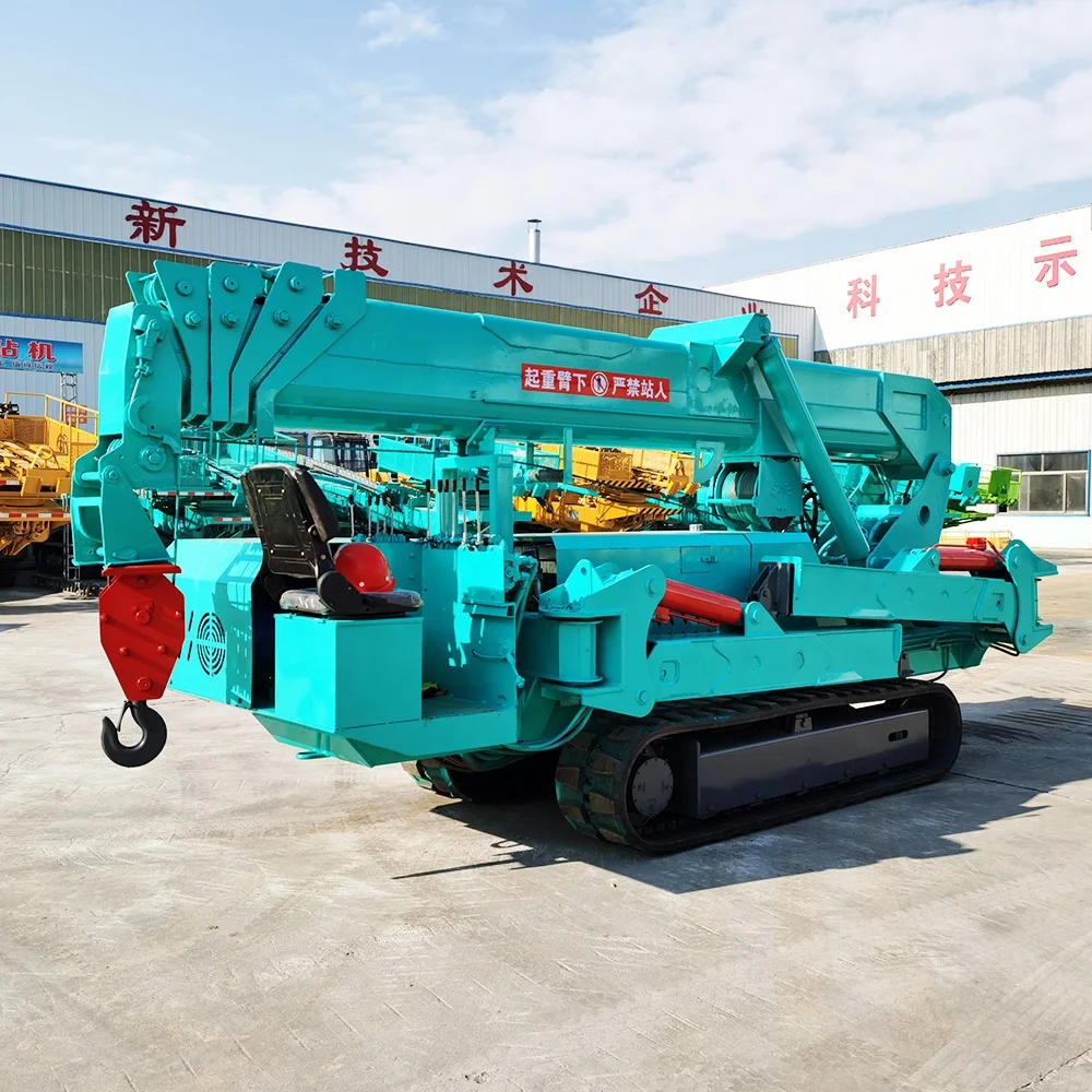 Telescopic Boom Small Construction Lift Hoist Cranes 3 Ton