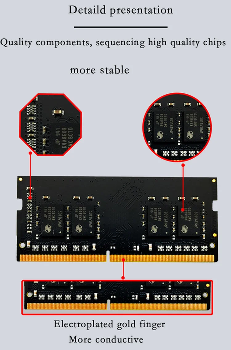 Original Chip High Quality Laptop Ddr4 4gb 2400mhz Ram Memory - Buy Ram ...