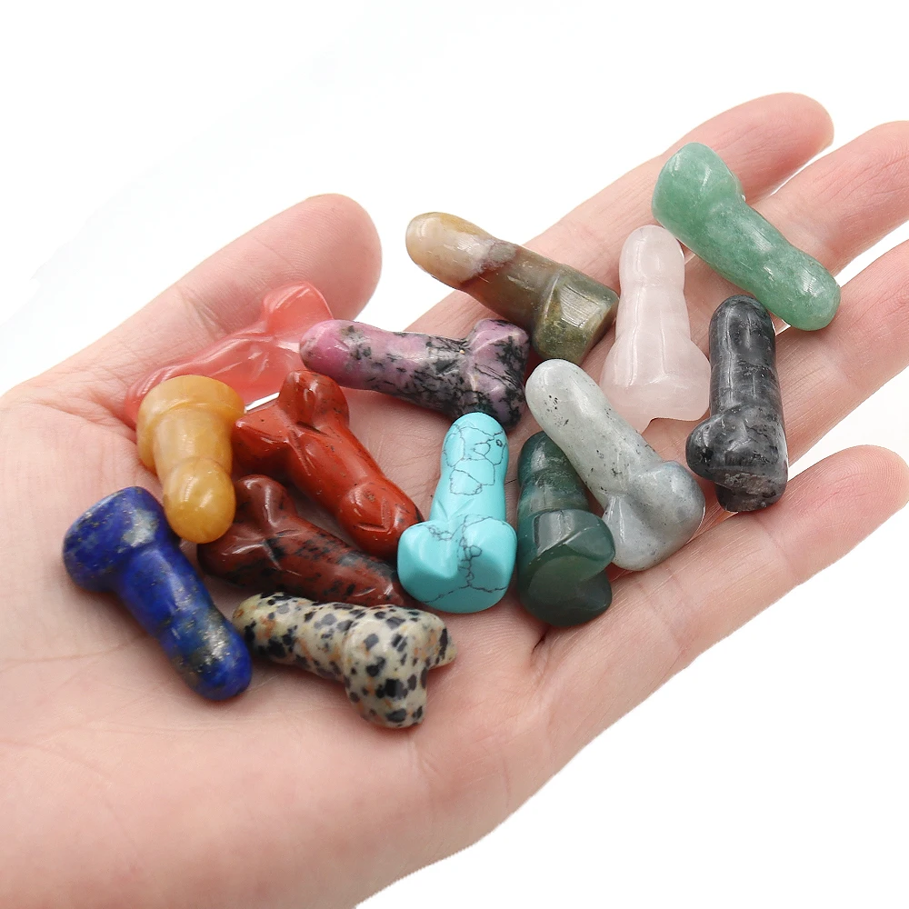 Wholesale Natural Crystals - Healing Penis Hand-Carved Stones