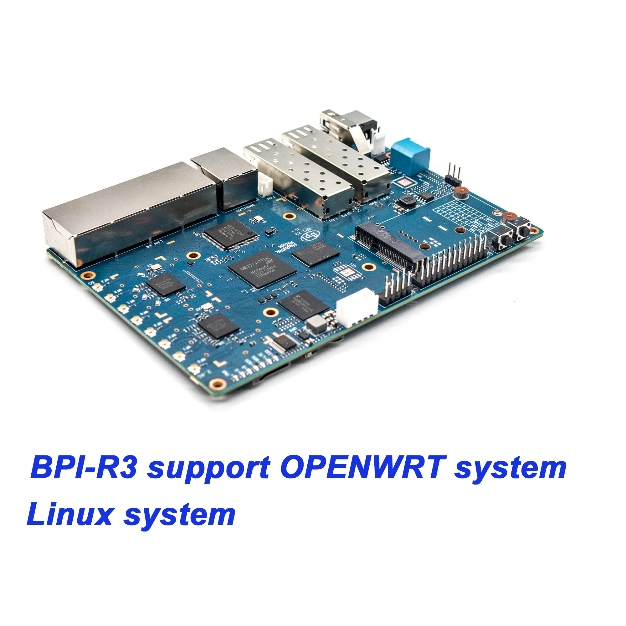 Wifi 6 Mt7986 Router Banana Pi Bpi R3 With 7x Ethernet Ports - Buy Wifi ...
