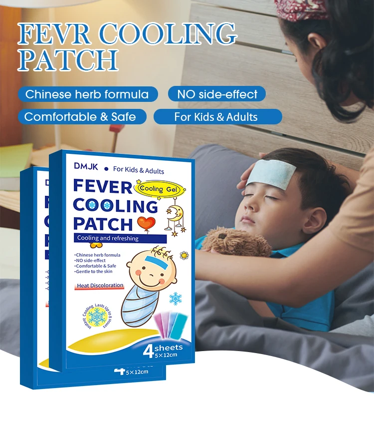 High Quality Hydrogel Fever Reducing Patch Ice Cooling Cold Patch - Buy ...