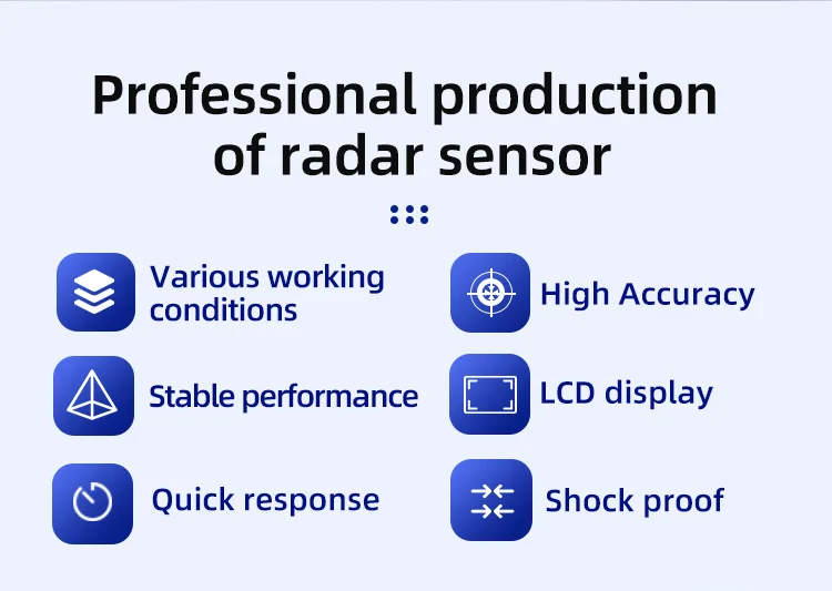 Gwr Guided Wave Radar Rs485 4-20ma Radar Transmitter For Silo Level ...