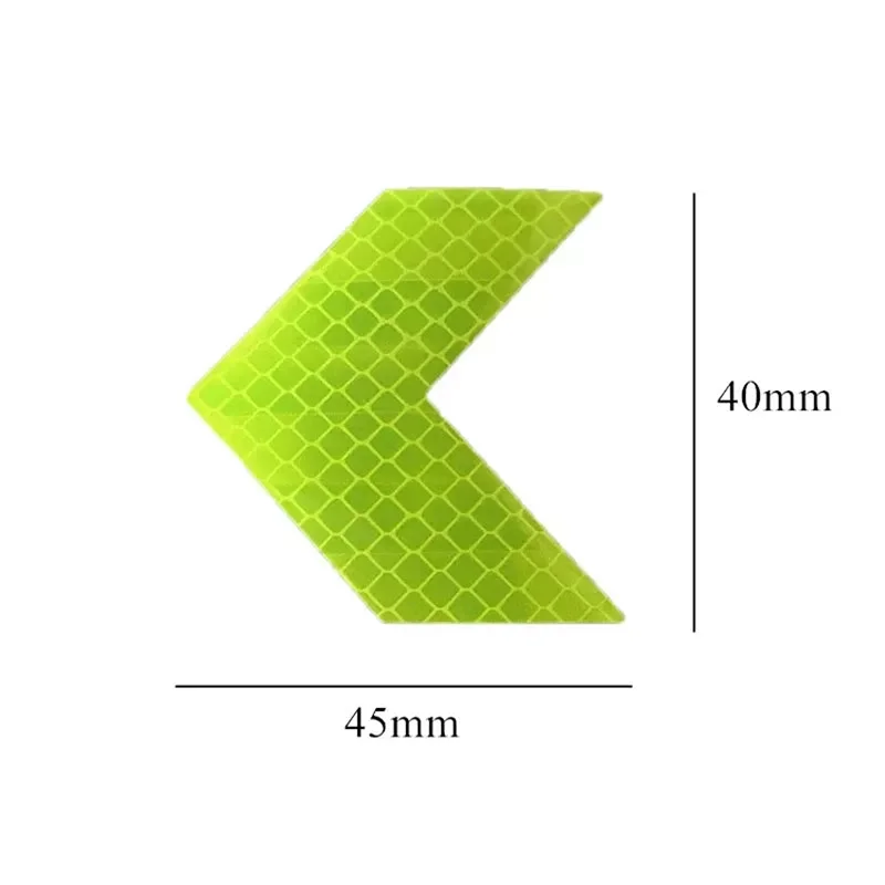 Wholesale Car Sticker Reflective Arrow Sign With Body Reflection 10pcs ...
