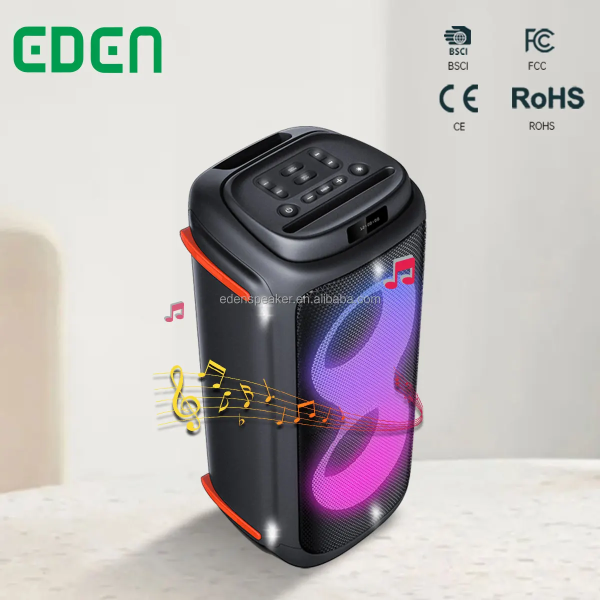 Big Power Equipo De Sonido Dual 6.5inch Partybox Dj Box Party Speaker ...