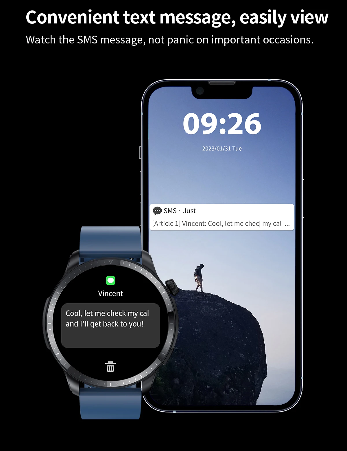 New Smart Watch 2023 T52 Luxury Waterproof Nfc Speaker Call Smartwatch ...