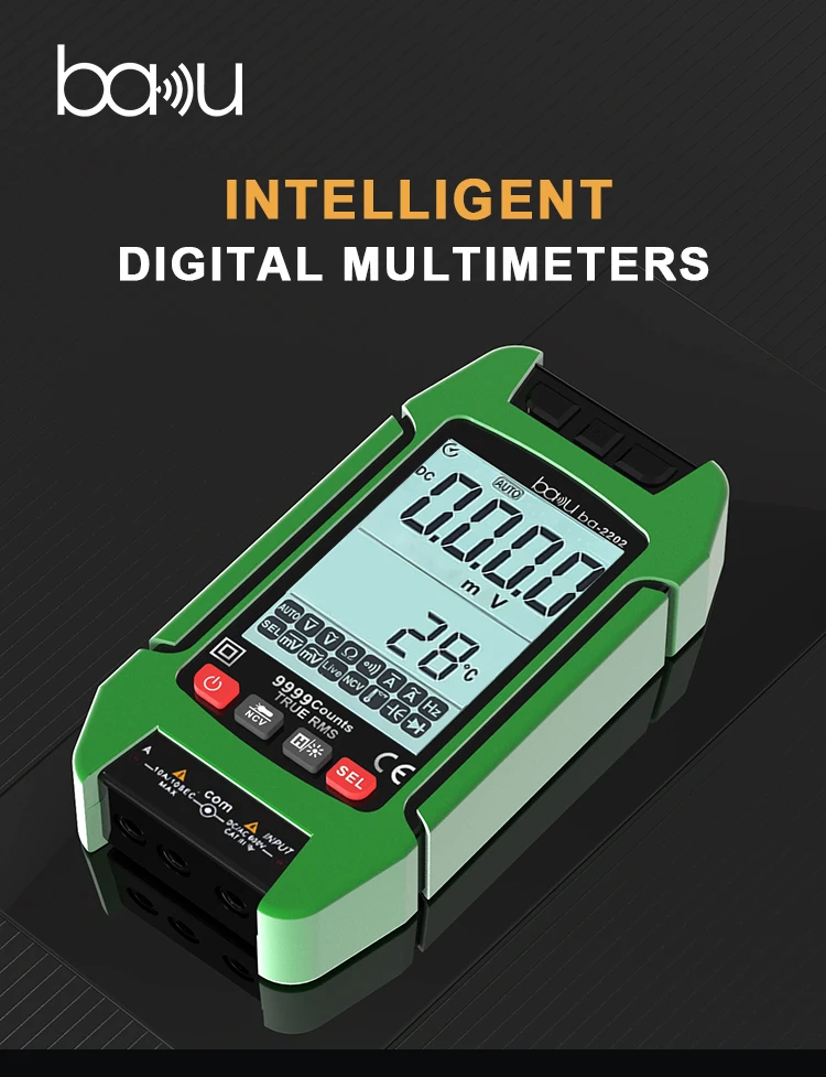 New Product Baku Ba-2202 Big Screen Digital Smart Multimeter - Buy ...