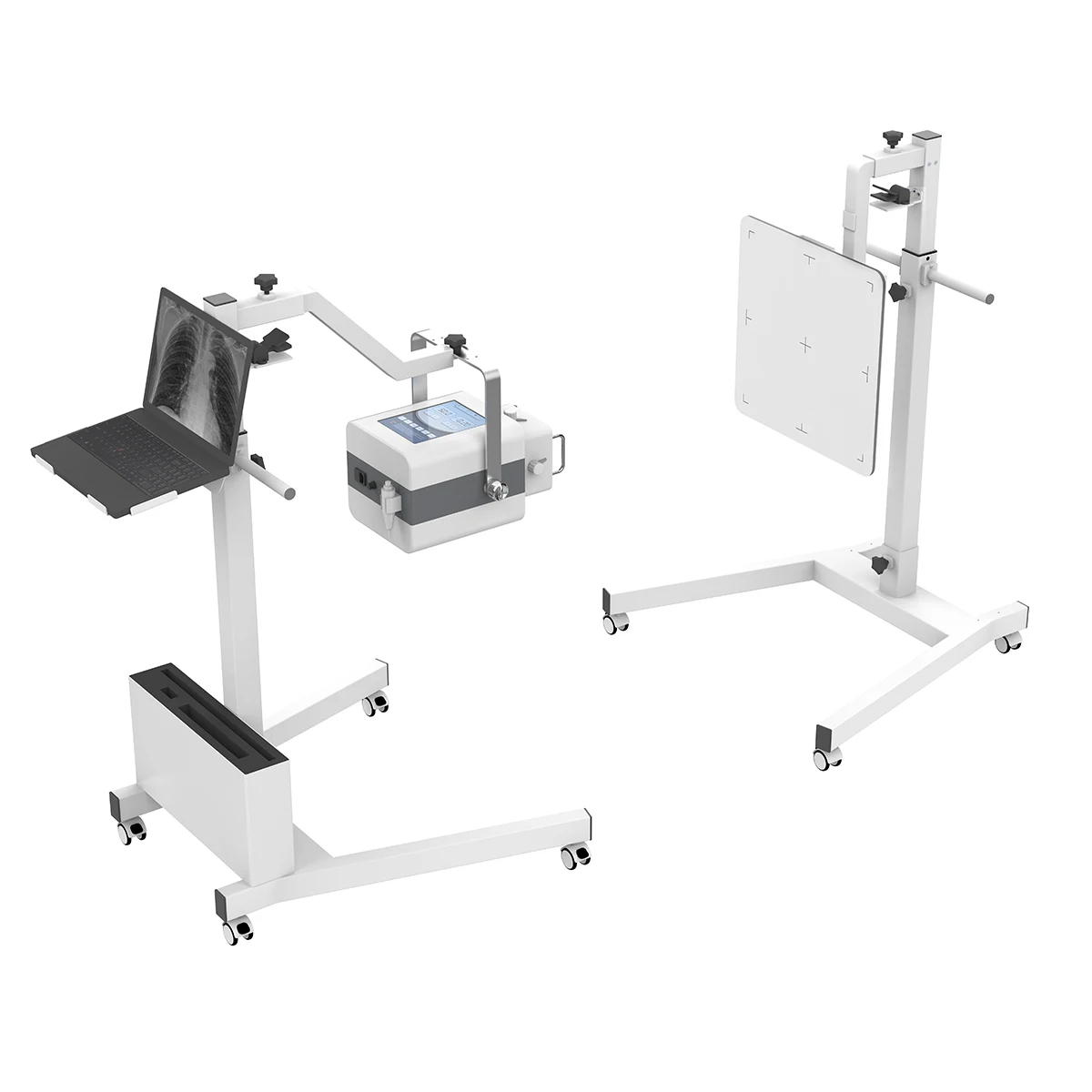 Medsinglong Portable 5kw digital xray machine & iray fpd aed dr x ray ...