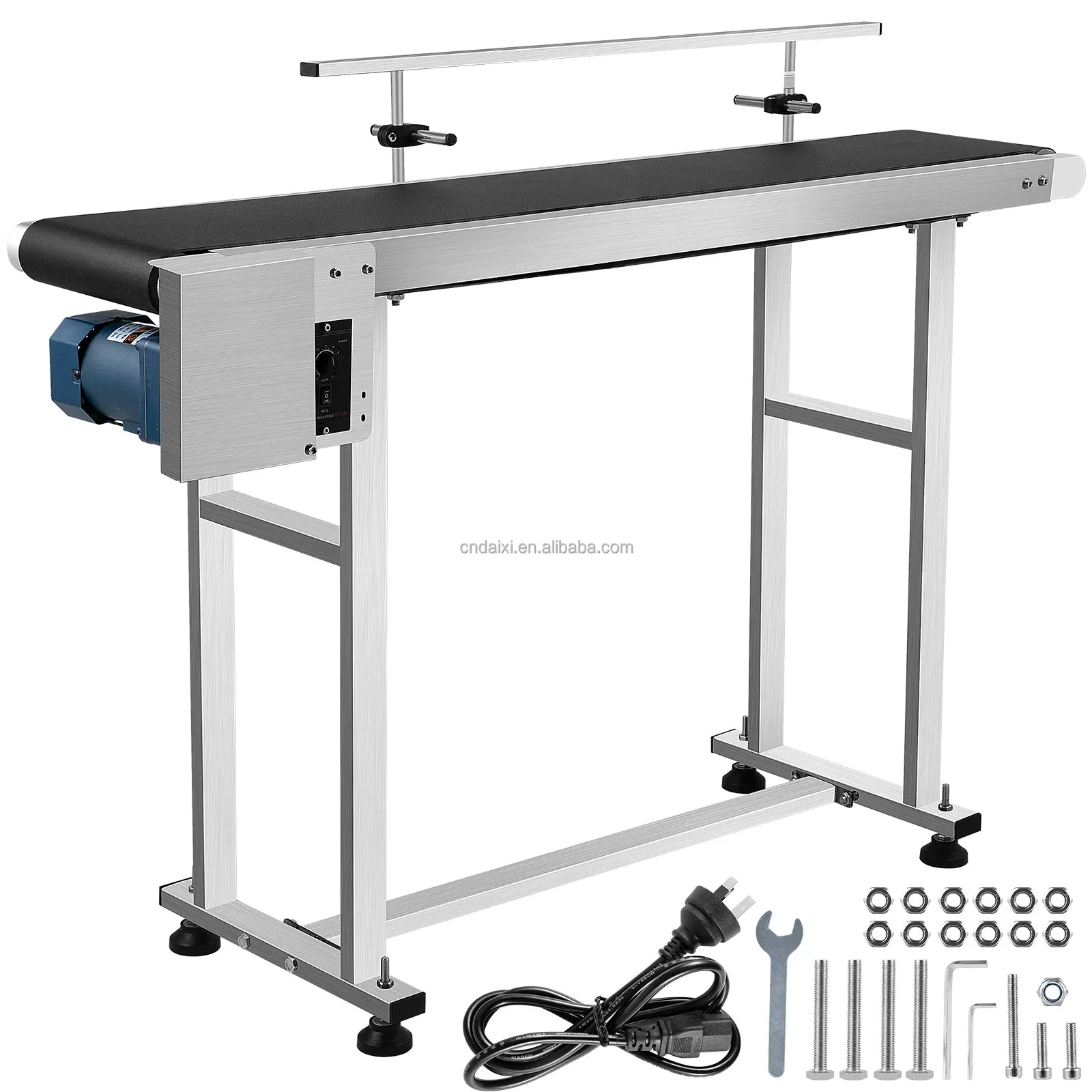 Daixi Belt Conveyor Table Heavy Duty Stainless Steel Motorized Belt ...