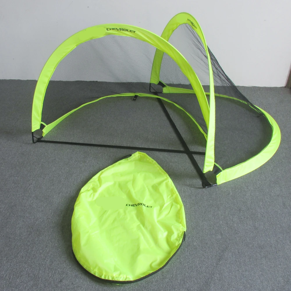Portable Foldable Pop Up Fiberglass Soccer Football Goal - Buy Football ...