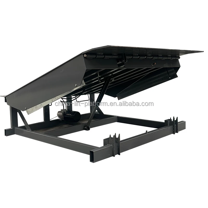 stationary dock leveler warehouse warehouse truck shipping container ...