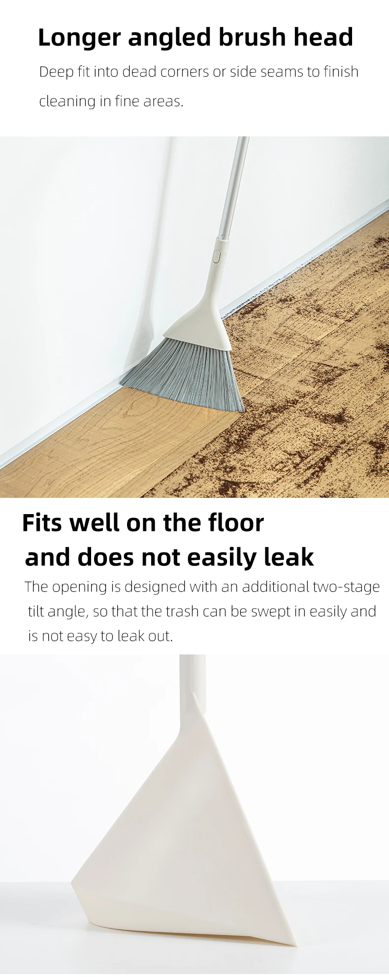 SHIMOYAMA Plastic Sweeper - Efficient Home Cleaning Tools