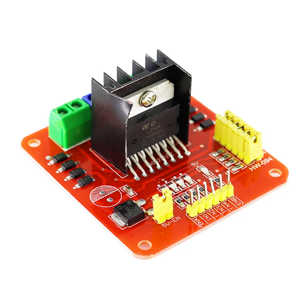 L298n Dc Motor Driver Module Stepper Motor Dual H Bridge Max 20w 2a ...