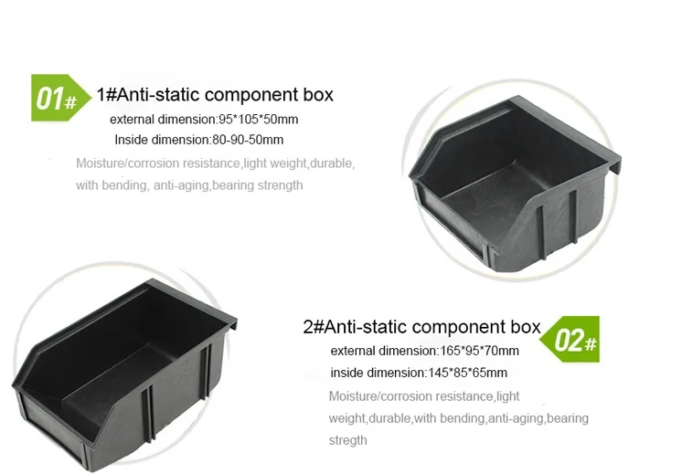 Antistatic ESD Component Storage Box ESD Component Box Antistatic ...