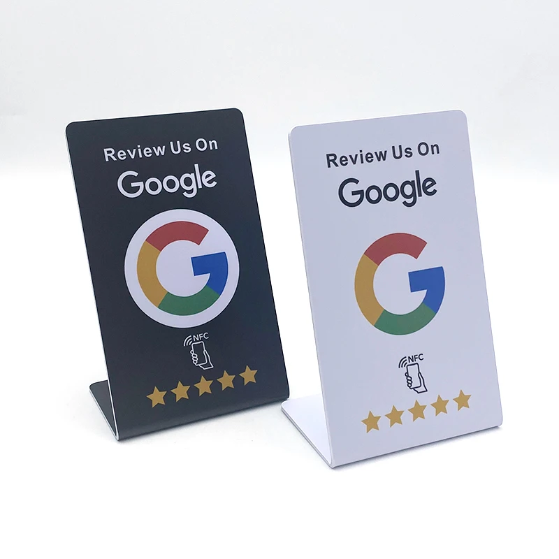 Nfc Display Stand Social Media Menu Table Card Stand With Nfc - Buy Nfc ...