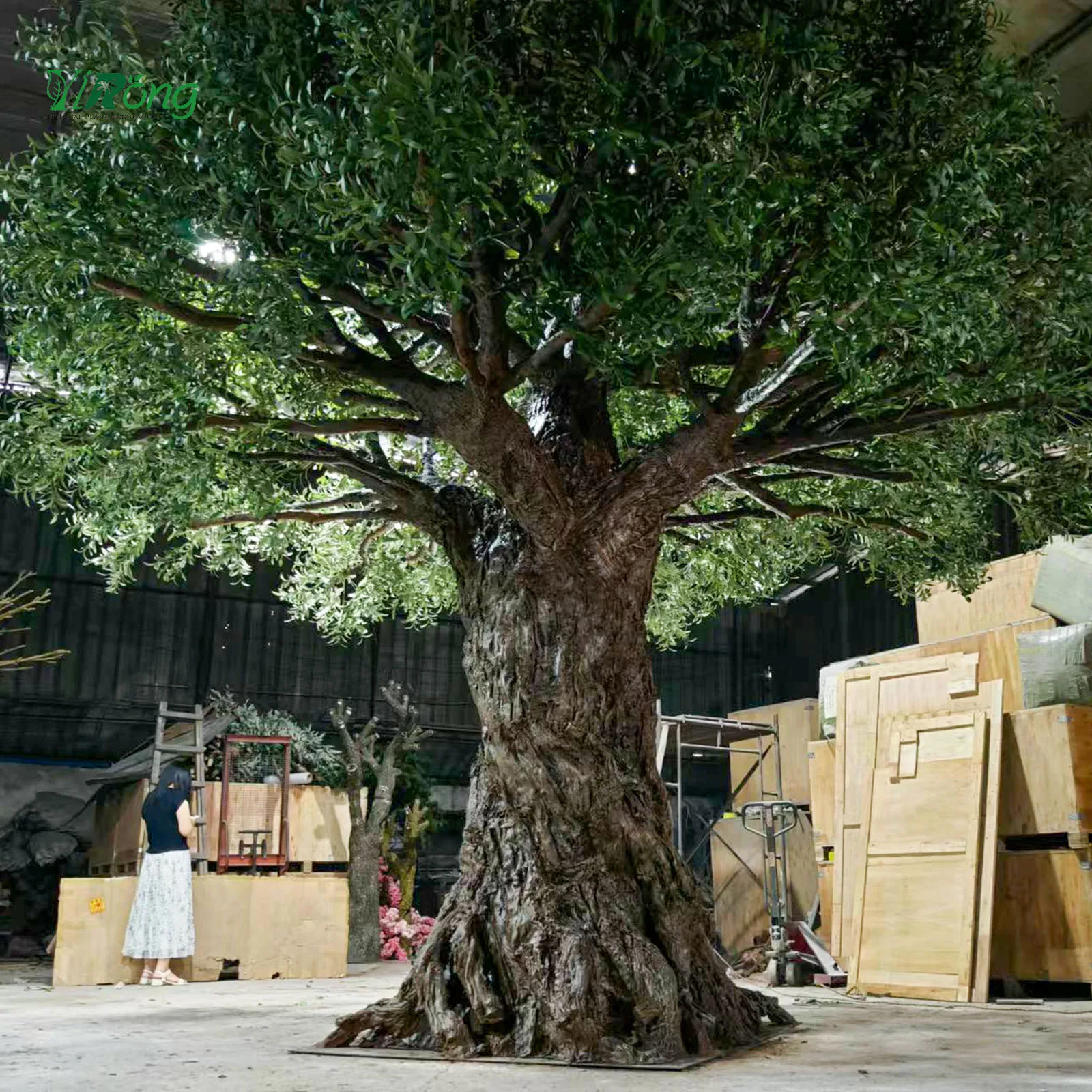 Handmade 5.5 Meters High 4.5 Meters Wide Evergreen Large Artificial Big ...