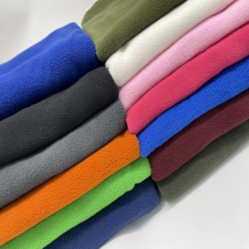New Arrival 100% Polyester Dyed Polar Fleece 320gsm Warm Recycle Polar ...