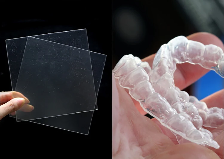 Dental Soft Clear Splint Sheet Thermoforming Material For Vaccum ...
