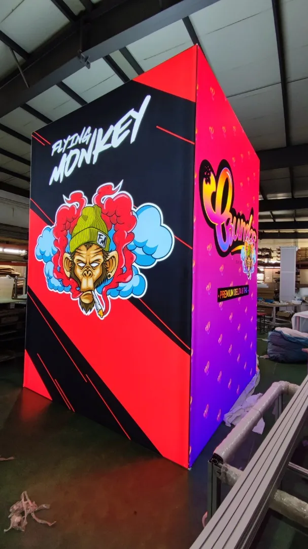 Modern Island Shape Exhibition Booth Design for Trade Show