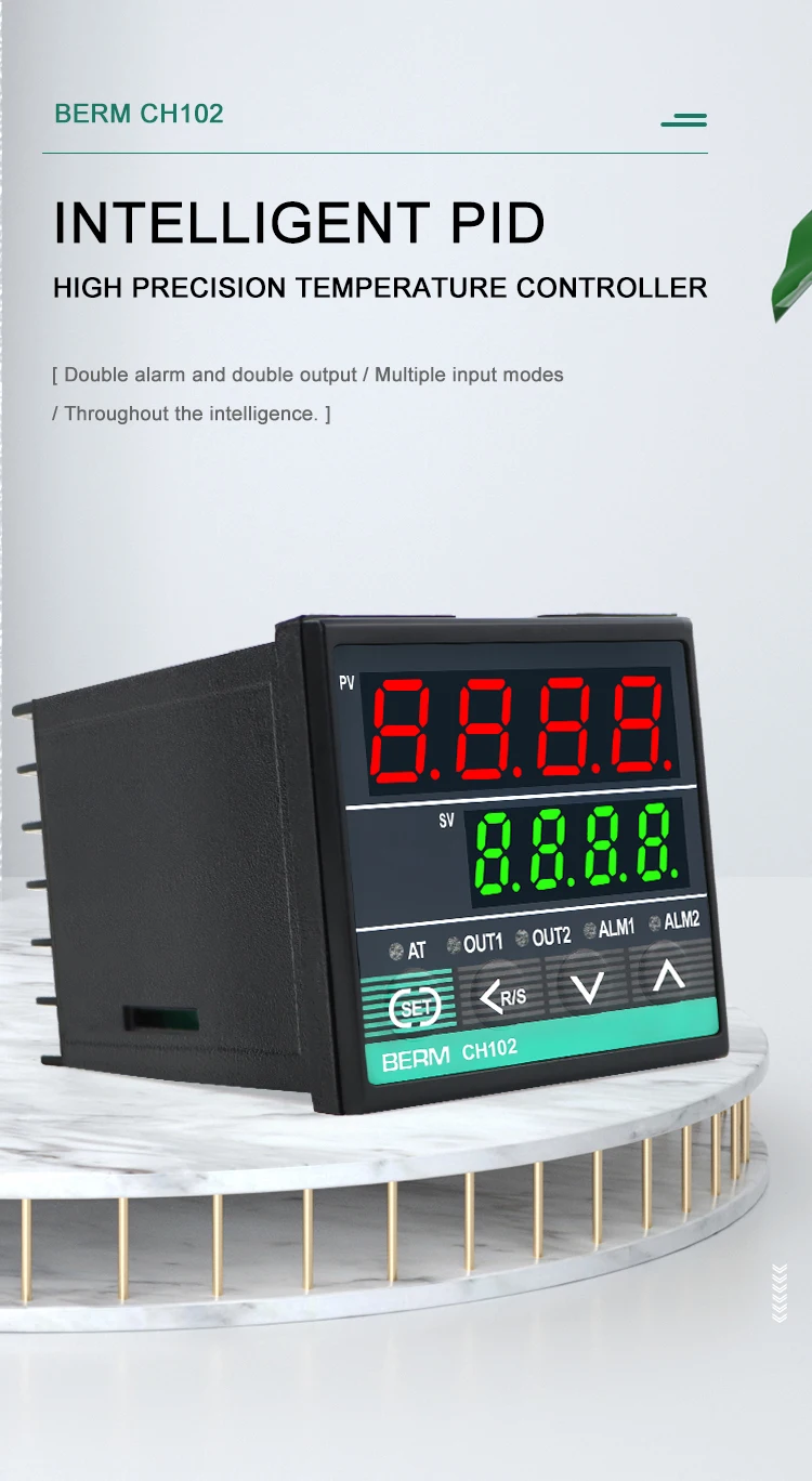BERM CH102 Intelligent PID Temperature Controller - High Precision