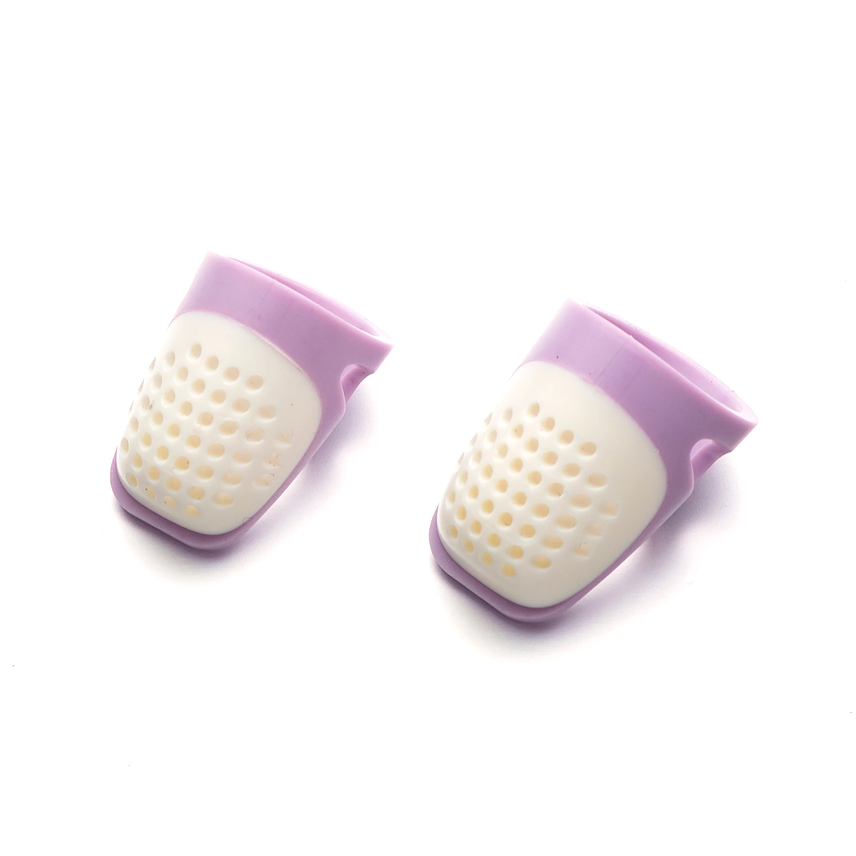 Plastic Silicone Finger Thimble Cross Stitch Sewing Accessories Finger ...