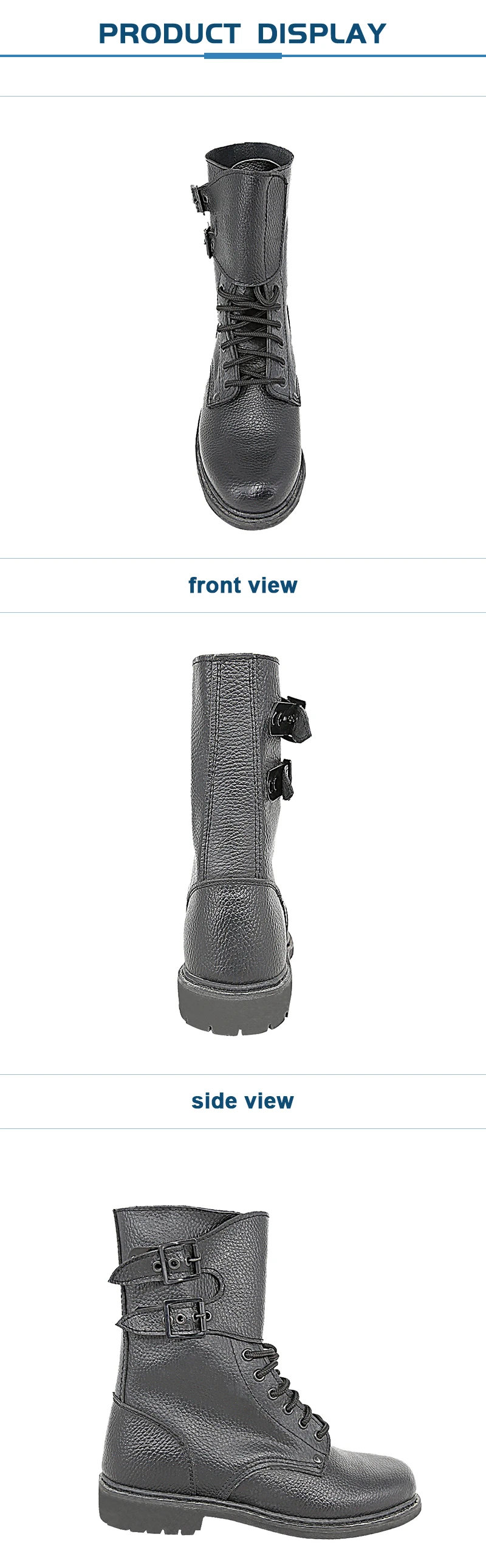 Doublesafe Fireproof Security Molded Sole Boots Leather Tactical Boots ...